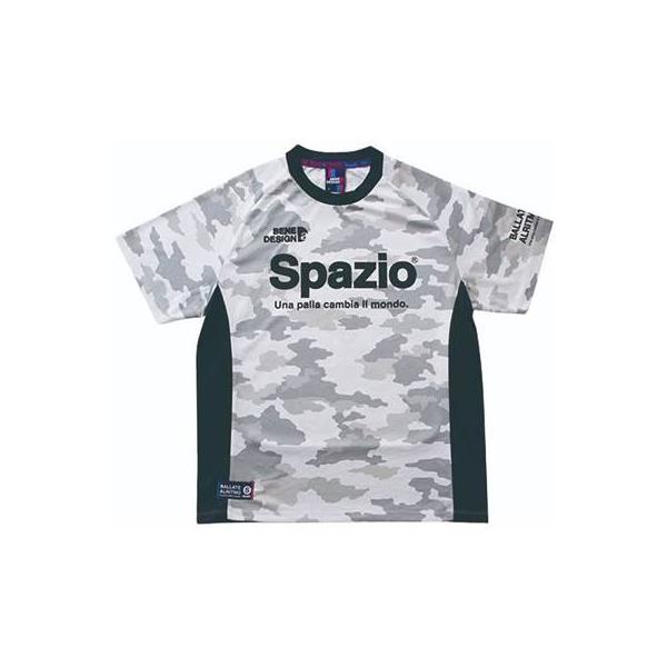 GE0381 JR CAMUFFAMENTO PRACTICEカラー：01 [ ホワイト ]サイズ：150フットサル プラクティスシャツＳｐａｚｉｏ定番継続のプラシャツで、チームとして使用しても使えます！●素材：ポリエステル１００％●機能：...