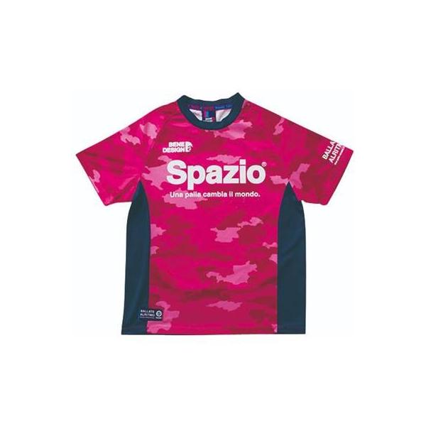 GE0381 JR CAMUFFAMENTO PRACTICEカラー：62 [ ホットピンク ]サイズ：150フットサル プラクティスシャツＳｐａｚｉｏ定番継続のプラシャツで、チームとして使用しても使えます！●素材：ポリエステル１００％●機...