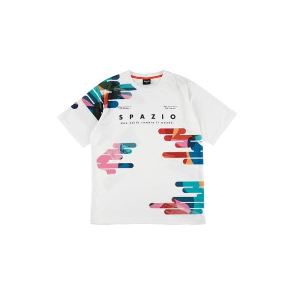 ■カラー：ホワイト■サイズ：M■ポリエステル100%■接触冷感、吸水、速乾、UVケア吸水速乾性に優れた半袖プラシャツ。