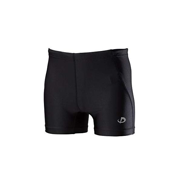 phiten(ファイテン) SPORTS SPATS 一分丈 吸汗速乾 ブラック M