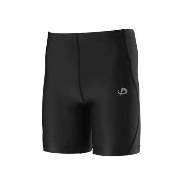 ファイテン(phiten) スパッツ SPORTS SPATS クウォーター 吸汗速乾 ブラックM