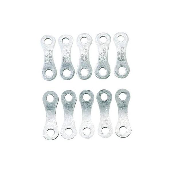 ●メーカー品番：Ｍ−８７４０●サイズ：（約）３６×１２ｍｍ●材質：アルミニウム●『テントロープ２０ｍ×φ５ｍｍ（メーカー品番Ｍ−８７３０）』、『テントロープ４０ｍｘ径５ｍｍ（メーカー品番Ｍ−８７３１）』に使用可能。