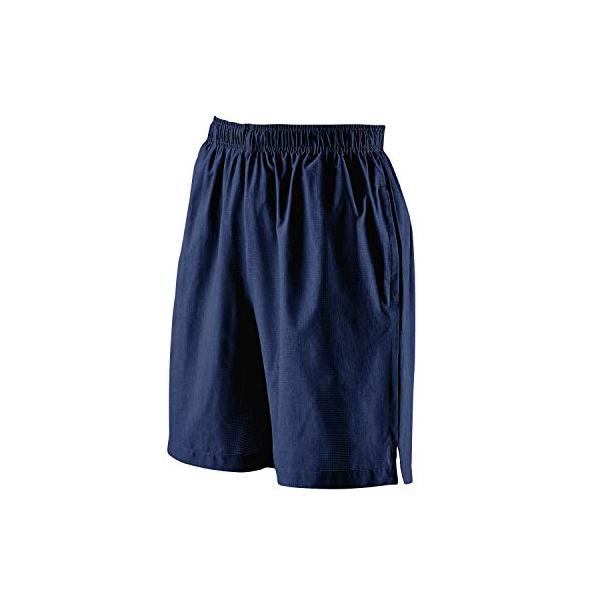 ■カラー：ネイビー■サイズ：110■ポリエステル 100%■吸汗速乾【反射ロゴ】後ろ右裾