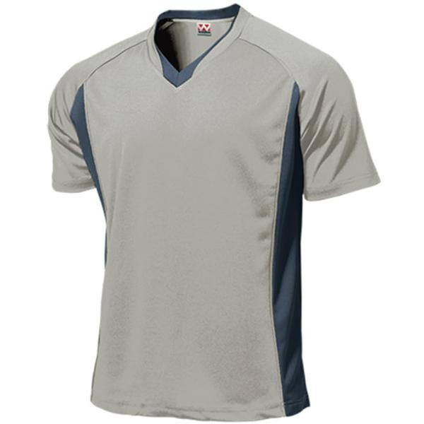■カラー：0031 [ Lグレー ]■サイズ：XL■ポリエステル100%・135G/M2(3.9OZ)■吸汗速乾■えり・サイドカラー:ダークグレーシンプルでスポーティな切替デザインTシャツ。ラグラン袖、切替デザインBODY、2重衿、後身頃の...