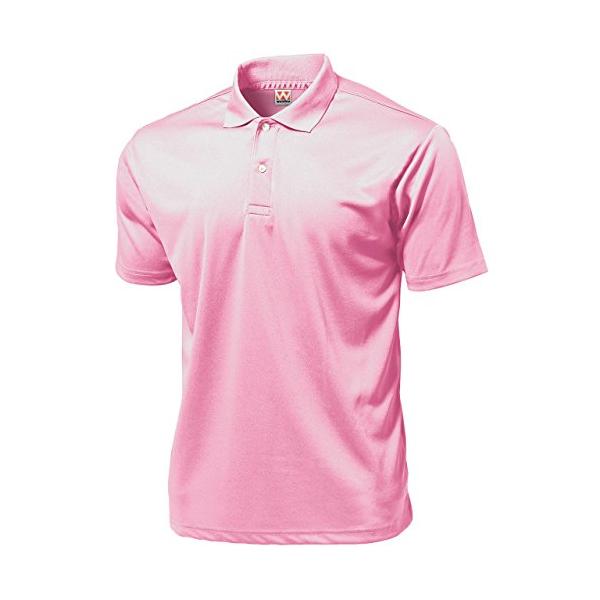 ■カラー：ライトピンク■サイズ：4XL■素材：ポリエステル100%■機能：吸汗速乾素早く汗を吸収し、発散する吸汗速乾素材。内側はメッシュのように編んであるため、肌面に触れる面積が少なくサラッと感が続きます。袖、裾は二重縫製を施し、襟はしっか...