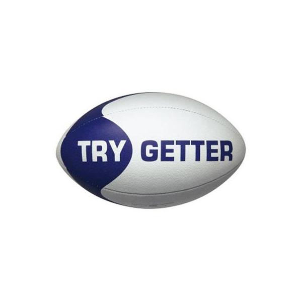 品名   トライゲッター競技名 ラグビー・アメフト品目名 競技ボール●規格　検定：日本ラグビーフットボール協会認定球●使用対象：社会人・大学・高校・中学用●原産国：インド製●素材：ゴム●製造方法：縫い