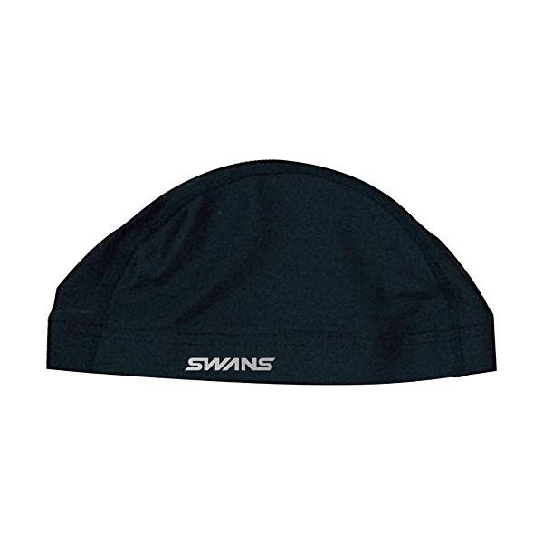SWANS(スワンズ)水泳 スイミングキャップ ツーウェイキャップ 大人用 ブラック SA-8B