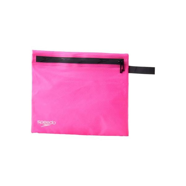■カラー：オーキッドピンク■サイズ：H23×W27CM■リサイクルナイロン携帯に便利なマチなしタイプのウォータープルーフフラットポーチです。定番の「WATER PROOF」を25S1シーズンより環境配慮型素材を使用し、リニューアルいたしまし...