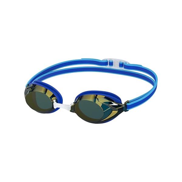 スピード ゴーグル ヴァンクイッシャー3.0ミラージュニア ユニセックス子供 ブルー/ゴールド