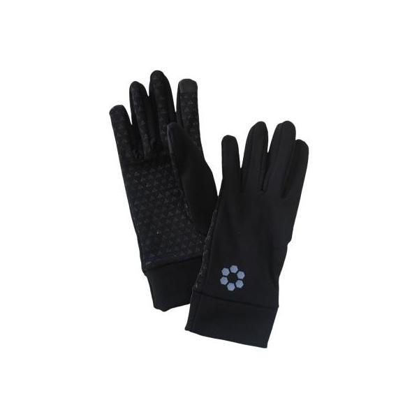 ■カラー：BLK■サイズ：M■ポリエステル100%高い保温性と耐久性をバランス良く兼ね備えたポリエステルフリース使用。掌側にはグリッププリント仕様。親指・人差し指にはタッチパネル対応の合成皮革を使用。