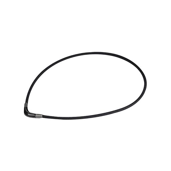 ファイテン(phiten) チタン ネックレス RAKUWAネック メタックス チョッパーモデル ブラック 40cm