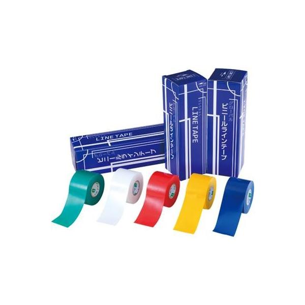 TVT50　ラインテープ シムレス ビニールカラー：B [ ブルー ]学校体育器具●サイズ：５ｃｍ×２０ｍ●入り数：５巻き