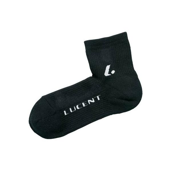 XLN1969 LUCENT ソックス G BKカラー：ブラックサイズ：２５〜２８ｃｍテニス ソックス抗菌防臭加工●素材：綿、アクリル、その他●原産国：日本