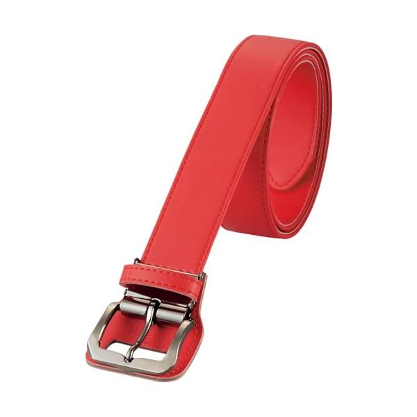 ゼット 野球 ベルト ベルト(つや消しタイプ) 少年用 BX930J ボーイズ レッド(6400)