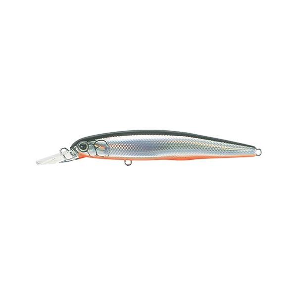 Model：FMD83Type：Floating mid_deepLength：83mmWeight：10gMax Depth：90cmHook：ST-46#6Ring：#3カラー：09.シルバー・ブラック・オレンジベリー流水域での性能を追...