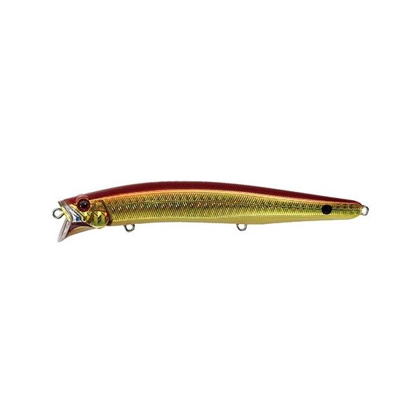 Model：!FEED SHALLOW155PLUS Type：FloatingLength：155mmWeight：31gMax Depth：40cmHook：ST46#3Ring：#4カラー：P-7.SHゴールドレッドウェイトをプラスし...