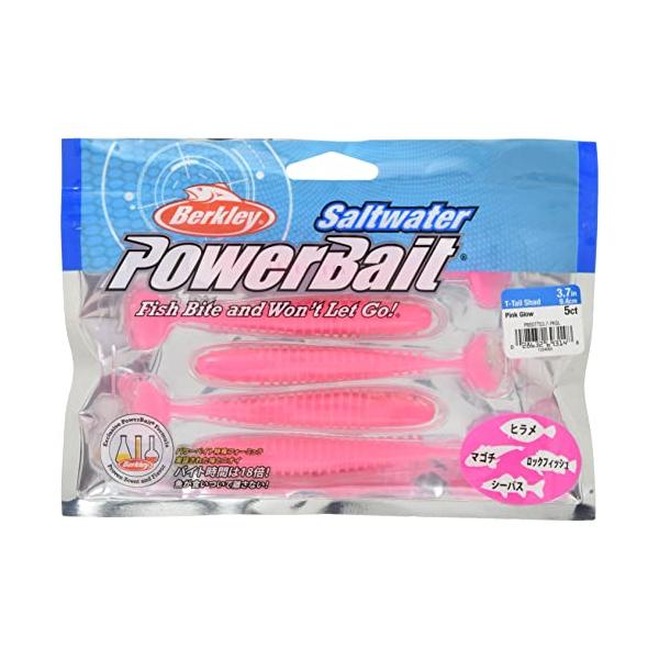 ■カラー：ピンクグロー■サイズ：3.7インチ■入数：5T-Tail Shadのラージサイズが登場。 2.5”同様に絶妙なテールアクションとロールアクションのバランス良さを継承。 ヒラメ、マゴチ、ロックフィッシュ、シーバス等と多様な魚種に対応...