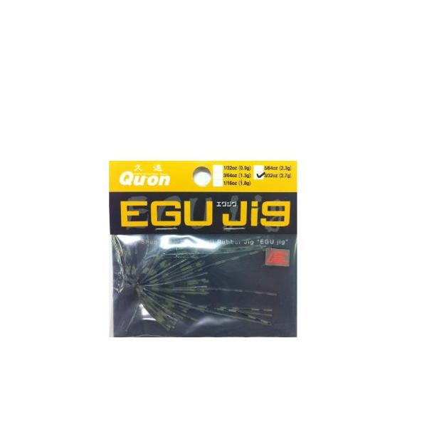 ジャクソン(Jackson) ラバージグ Qu-on エグジグ 3/32oz ブルースジエビ BSE ルアー