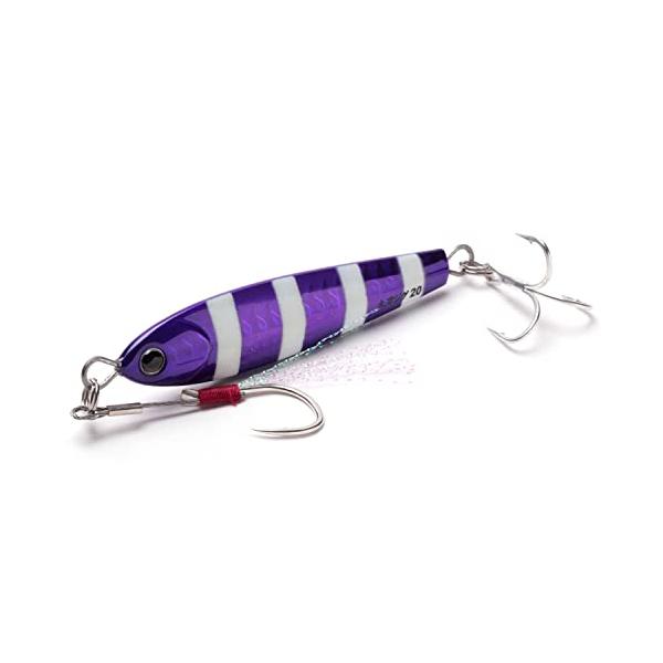 Jackson(ジャクソン) タチジグ 20g #PUZ パープルゼブラグロー