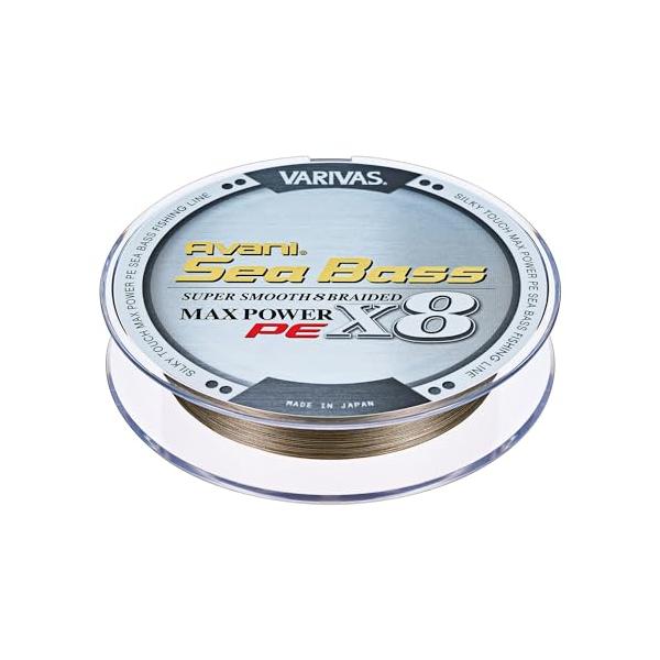 バリバス  ライン アバニ シーバス PE マックス パワー X8 8本 150M 1号 20.2LB ステータスゴールド