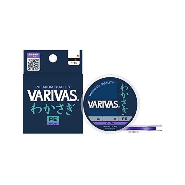 バリバス(VARIVAS) VARIVAS わかさぎ PE 60m パープル 0.15号
