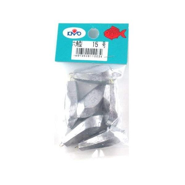 輝陽産業 パック鉛 六角型 １５号