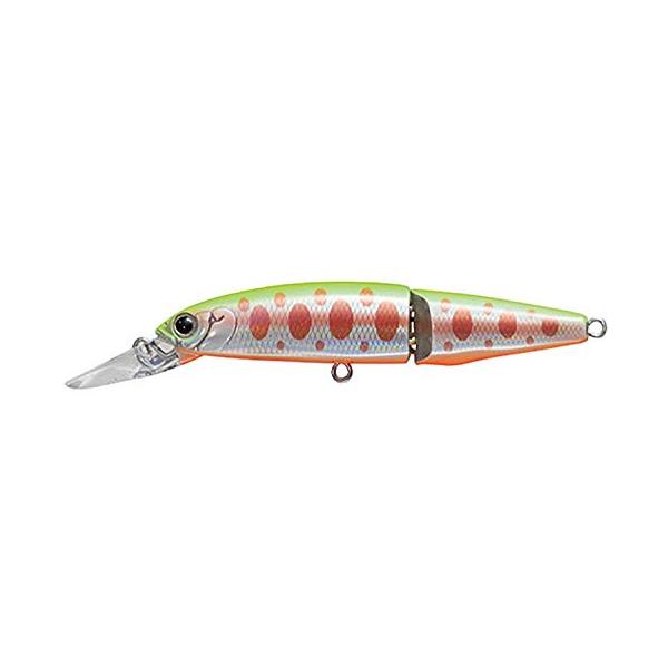 ■カラー：チャートヤマメ■TYPE：sinking■Length：70mm■Weight：8gシルエットを小さくしつつも、必要な飛距離のためにはウエイトを落としすぎずにシンキング設定としました。中、底層をじっくりと攻めることも可能で、ハイプ...