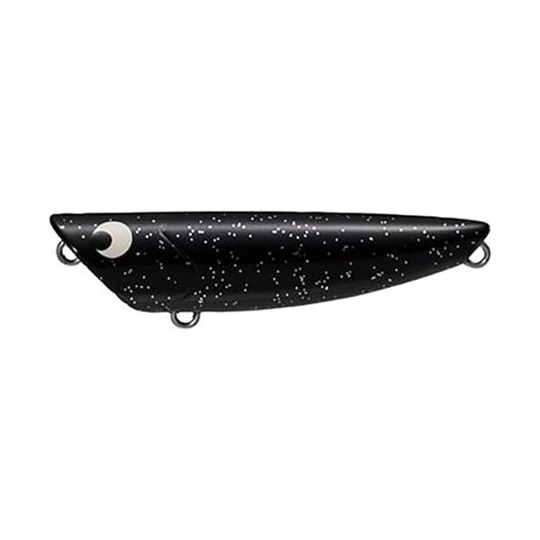 ■カラー：NO.28 ブラック・ラメ■TYPE：フローティング■Length：52mm■Weight：3.4g■Hook：ST-36TN前#14後#16誰でも簡単。ただ巻きで、水面での興奮ゲームを楽しめるトップウォータープラグ。超スロー領域...