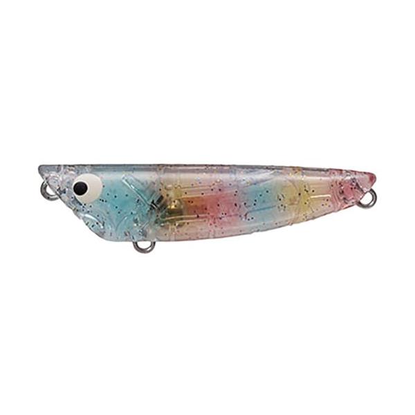 ■カラー：NO.47 レインボー・ラメ■TYPE：フローティング■Length：52mm■Weight：3.4g■Hook：ST-36TN前#14後#16誰でも簡単。ただ巻きで、水面での興奮ゲームを楽しめるトップウォータープラグ。超スロー領...