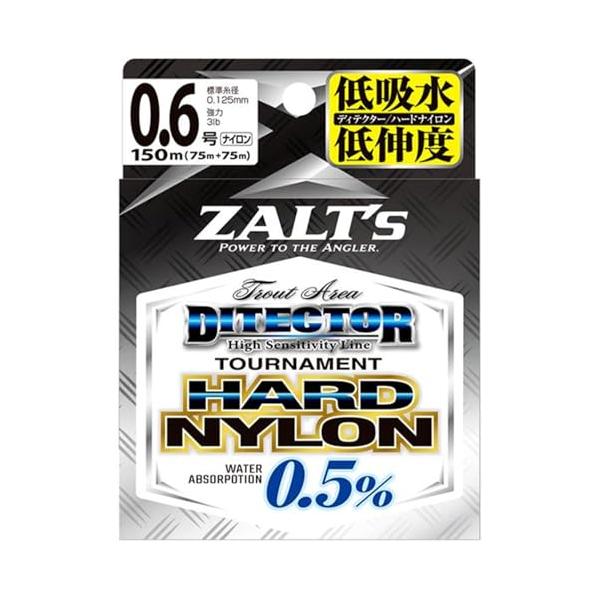 ■巻数: 150m (75m中間マーク付)■サイズ:3LB (0.6号)■ラインカラー: クリア (ナチュラル) / 素材: ナイロンモノフィラメント（ポリアミド）■特徴:「日本製」「ナイロンライン」「吸水率 0.5％」「低伸度加工 (低伸...