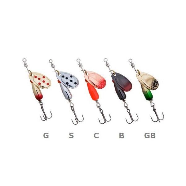 トラッタ スピナー 3g■タイプ：S主な対応魚種:ヤマメ イワナ ニジマス レインボートラウト ブラウントラウト アマゴ※画像はイメージです。商品スペックは上記の通りです。