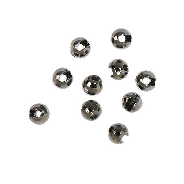 ・カラー:ガンブラック(ミラーボールカット、ノーマルカット)・サイズ:L:3.8mm・入数:10個入