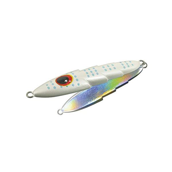 ゼスタ メタルジグ スローエモーション スリッピー 200g #101.PWSBL パールホワイトスポットブルーグロー