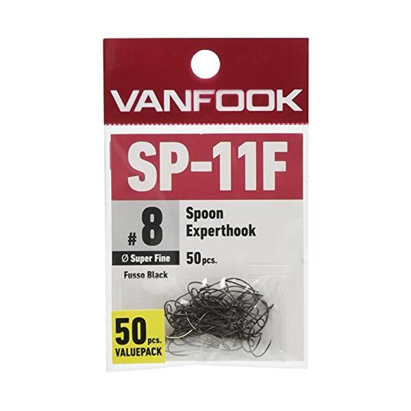 ヴァンフック(Vanfook) SP-11F スプーンエキスパート スーパーファイン 16本入り フッ素ブラック #8