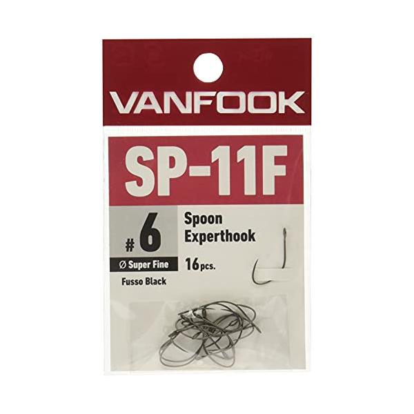 ■カラー：フッ素ブラック■サイズ：#6■入数：16「あと１匹を獲る」がコンセプトの超細軸フック厳しい条件下で通常のフックでは拾えない、小さなバイトを獲るために設計されたスペシャルフック「SP-11F」。急な冷え込み・酷暑・ターンオーバーなど...