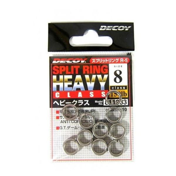 シーバスゲームやライトジギング等に最適なミディアムクラスのスプリットリングです。ソルトウォーターでの使用を考慮したANTI CORROSION(不動態化)処理を表面に施しているため、サビの心配がありません。