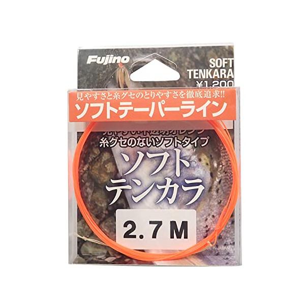 フジノ(Fujino) K-22 ソフトテンカラ オレンジ 2.7ｍ