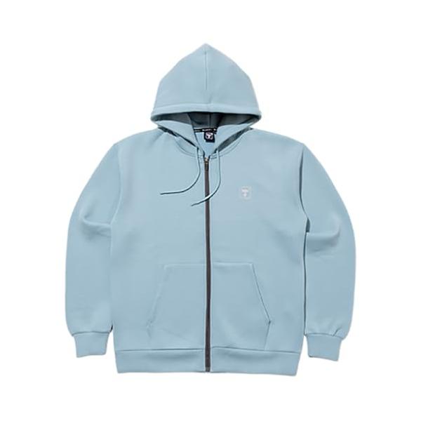 ジャッカル(JACKALL) ジャージー ジップアップ ロゴフーディ サックスブルー Mサイズ