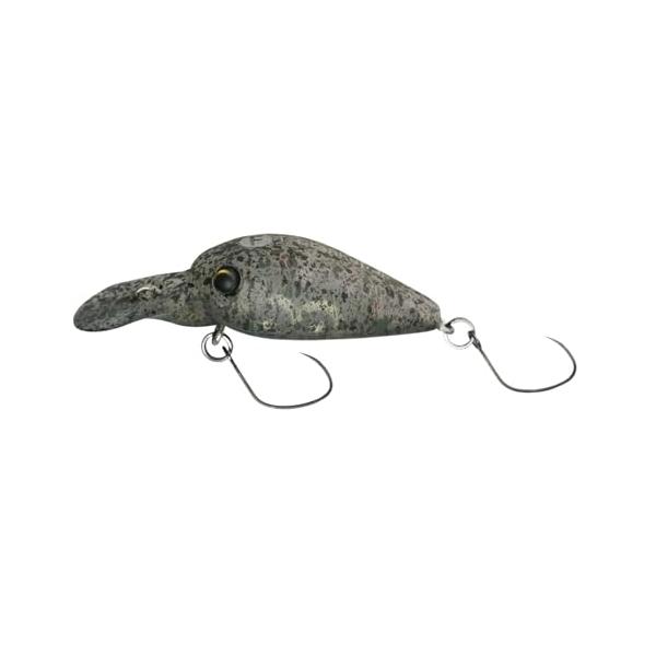 ■カラー：C38 陸戦GG■WEIGHT：1.8g■LENGTH：28mm■TYPE：フローティングTクランカップの釣れる要素を、スモールサイズのボディに合わせてモディファイしました。フローティングモデルはシンキングタイプでは攻略が難しいレ...