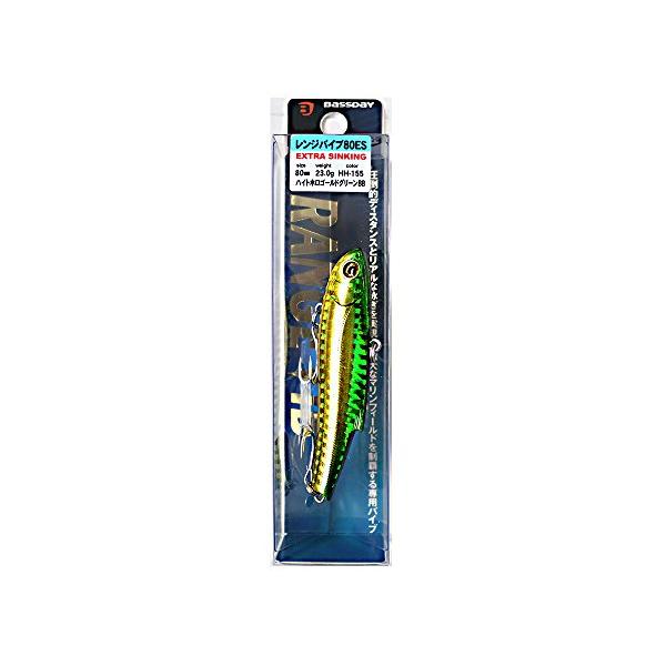 Bassday(バスデイ) バイブレーション レンジバイブ 80ES 80mm 23g ハイトホロゴールドグリーンBB HH155 ルアー
