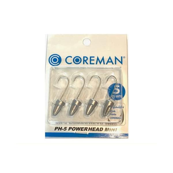 ■入数:4個入り■Length:38mm / Head Weight:5g■Color: アンペイント(無塗装)■Hook: コアマンオリジナルCJF #1(がまかつ特注)■品番:PH-5 / マイクロベイトパターン完全攻略に!繊細さとパワ...