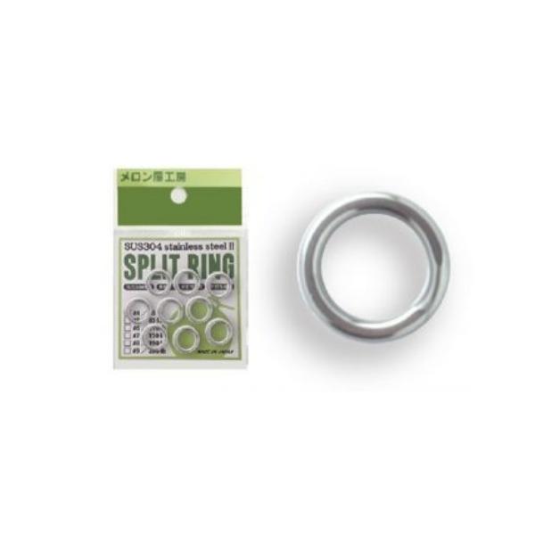 ■サイズ：＃4■強度：55lb■入り数：24個SUS304鋼材を使用した、耐久性の高いスプリットリングです。フックやルアーの装着後の開きが小さく、信頼度も高く好評いただいております。弊社キャスティングプラグへのフック装着に推奨いたします