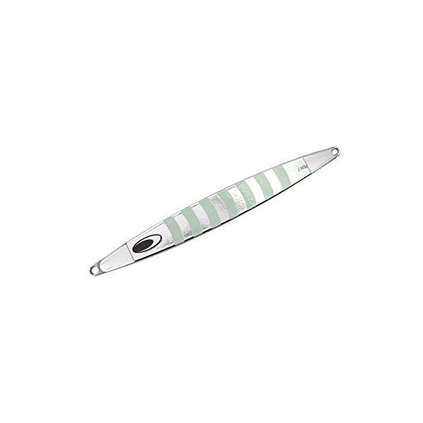 ■サイズ：180g■カラー：スーパーグローストライプ■素材：鉄、ステンレスディープエリアを攻略する鉄製スローピッチジグ 圧倒的な引きの軽さとミスアクションを徹底的に排除した安定のスライド。フォールでは鉄製ならではの浮遊感でターゲットに長くア...