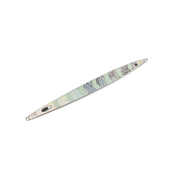 ■サイズ：210g■カラー：ナクイグロー■素材：鉄、ステンレスDEEP ROBBER（深場の強盗）と名を打ったそのジグは、鉄ジグの魂を継承しつつも、前後比率を4：6とやや後方重心にすることで、ディープ攻略に欠かせないフォールスピードを向上さ...