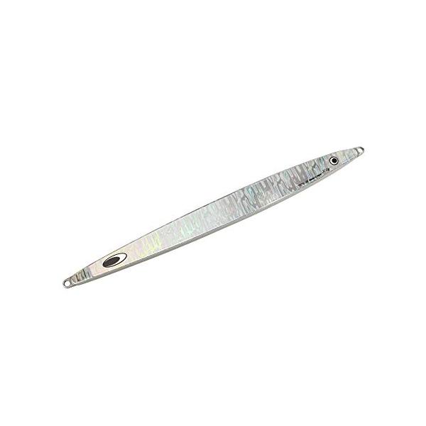 ■サイズ：310g■カラー：シルバーホロ■素材：鉄、ステンレスDEEP ROBBER（深場の強盗）と名を打ったそのジグは、鉄ジグの魂を継承しつつも、前後比率を4：6とやや後方重心にすることで、ディープ攻略に欠かせないフォールスピードを向上さ...
