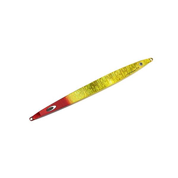 ■サイズ：380g■カラー：レッドヘッドゴールド■素材：鉄、ステンレスDEEP ROBBER（深場の強盗）と名を打ったそのジグは、鉄ジグの魂を継承しつつも、前後比率を4：6とやや後方重心にすることで、ディープ攻略に欠かせないフォールスピード...