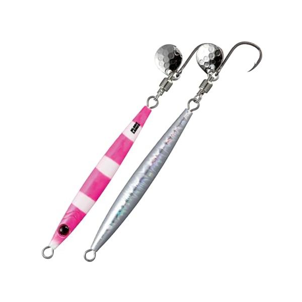 ■自重: 100g■カラー: #149 PZGK ピンクゼブラグローケイムラ■搭載フック: オリジナルパワフル BLJブレードフック搭載■ボディベース: ランス (LANCE)■おすすめ対象魚:サワラサワラをメインターゲットとしたブレードジ...