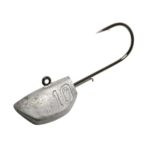 ■入数: 2本■ヘッド自重: 10g■搭載フックサイズ: #1 (太軸フック)【MDヘッド】ミドルゲーム(MD)専用設計のジグヘッド。「パワフル太軸フック」「低重心ヘッド形状」「ヘッド下部スリッド加工」「ミニワームキーパー」を搭載し、「様々...