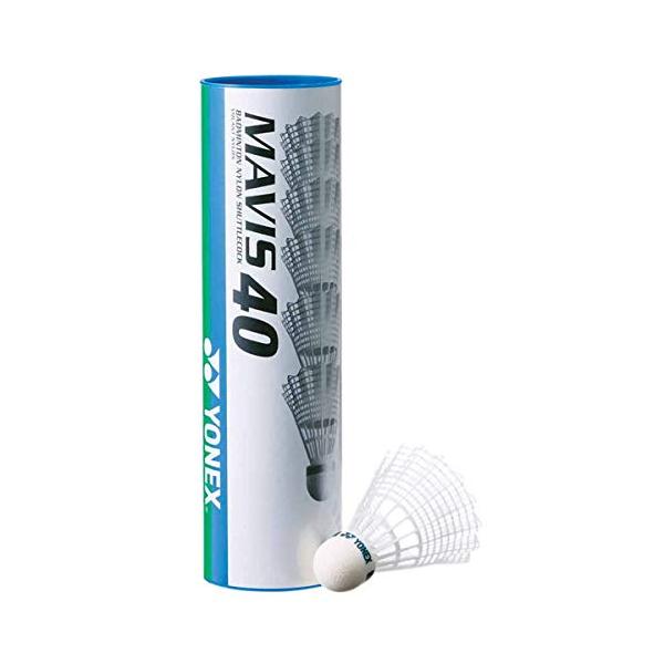 ヨネックス(YONEX) バドミントン シャトル メイビス40 6ケ入り FAST(適正範囲温度0〜13℃)
