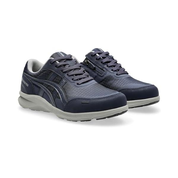 アシックスウォーキングシューズ GORE-TEX 防水 ハダシウォーカー  レディース ネイビーブルー/ネイビーブルー400 22.5 cm 3E